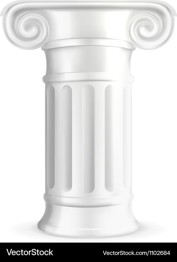 Column Royalty Free Vector Image - VectorStock