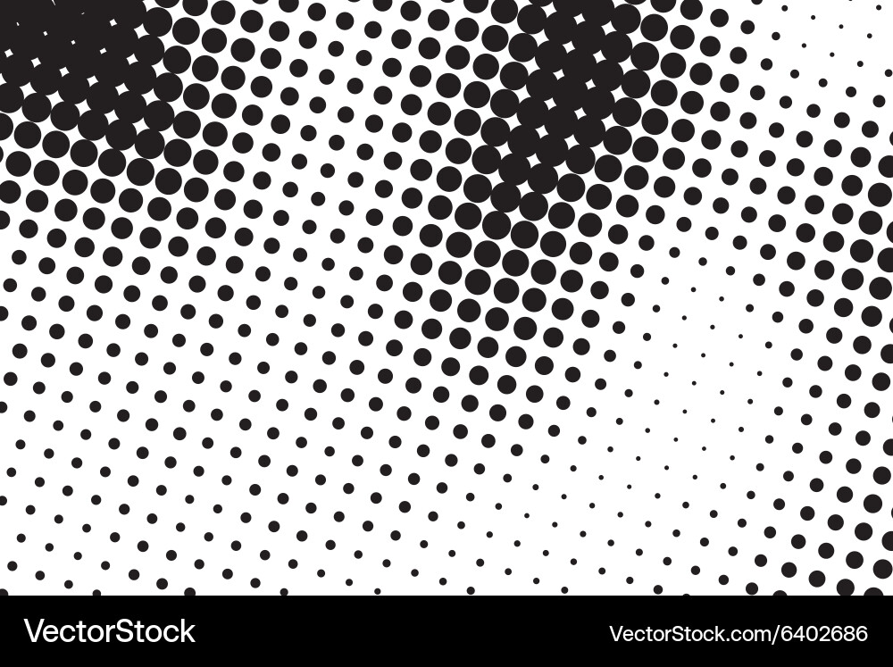 Abstract background with black dots Royalty Free Vector