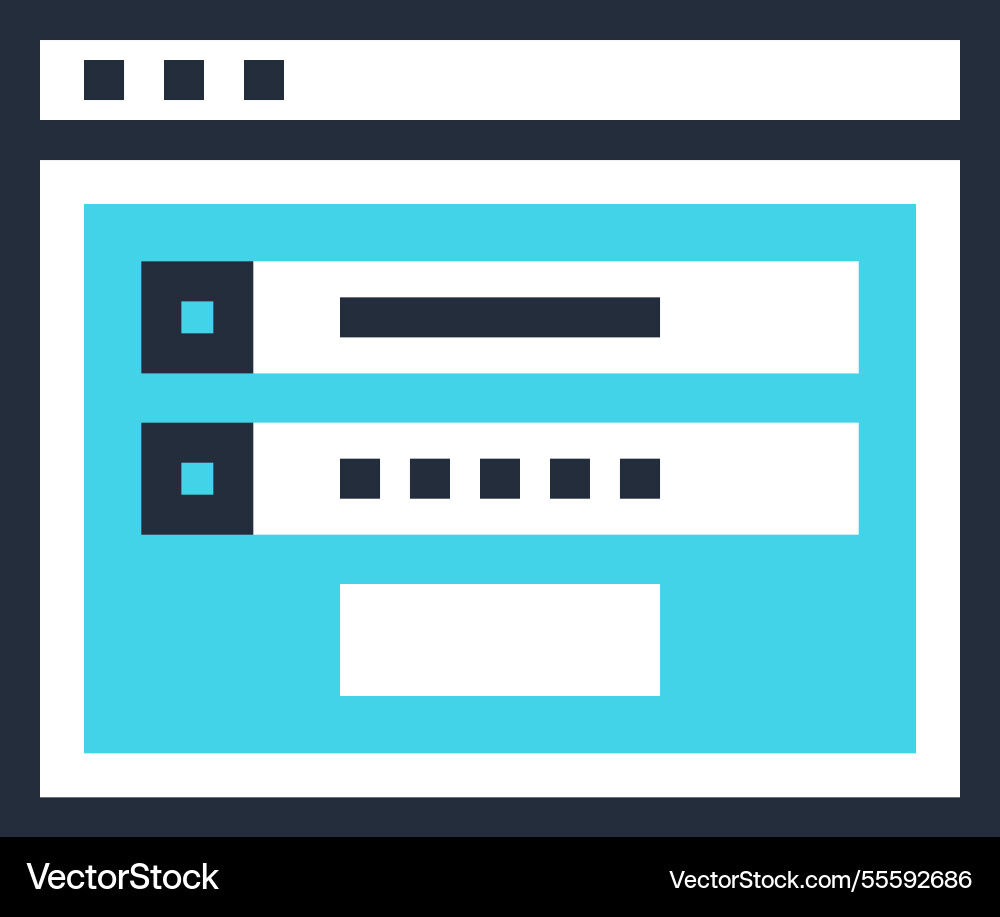 Login Royalty Free Vector Image - VectorStock