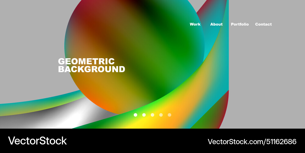 Vibrant graphic design with electric blue circle Vector Image