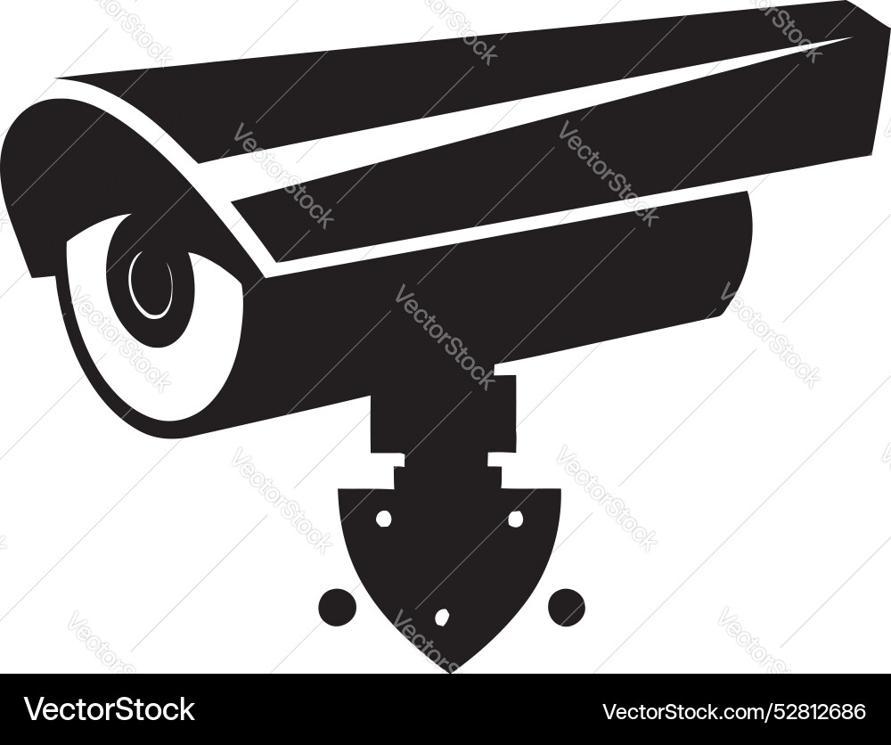 Watchfuleye surveillance symbol guardiangaze Vector Image