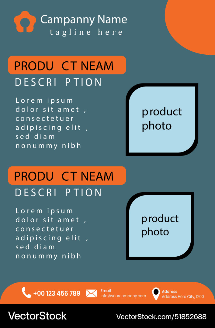 Image template Royalty Free Vector Image - VectorStock