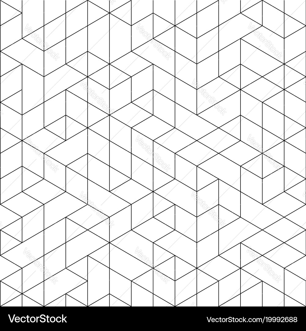 Seamless geometric background Royalty Free Vector Image