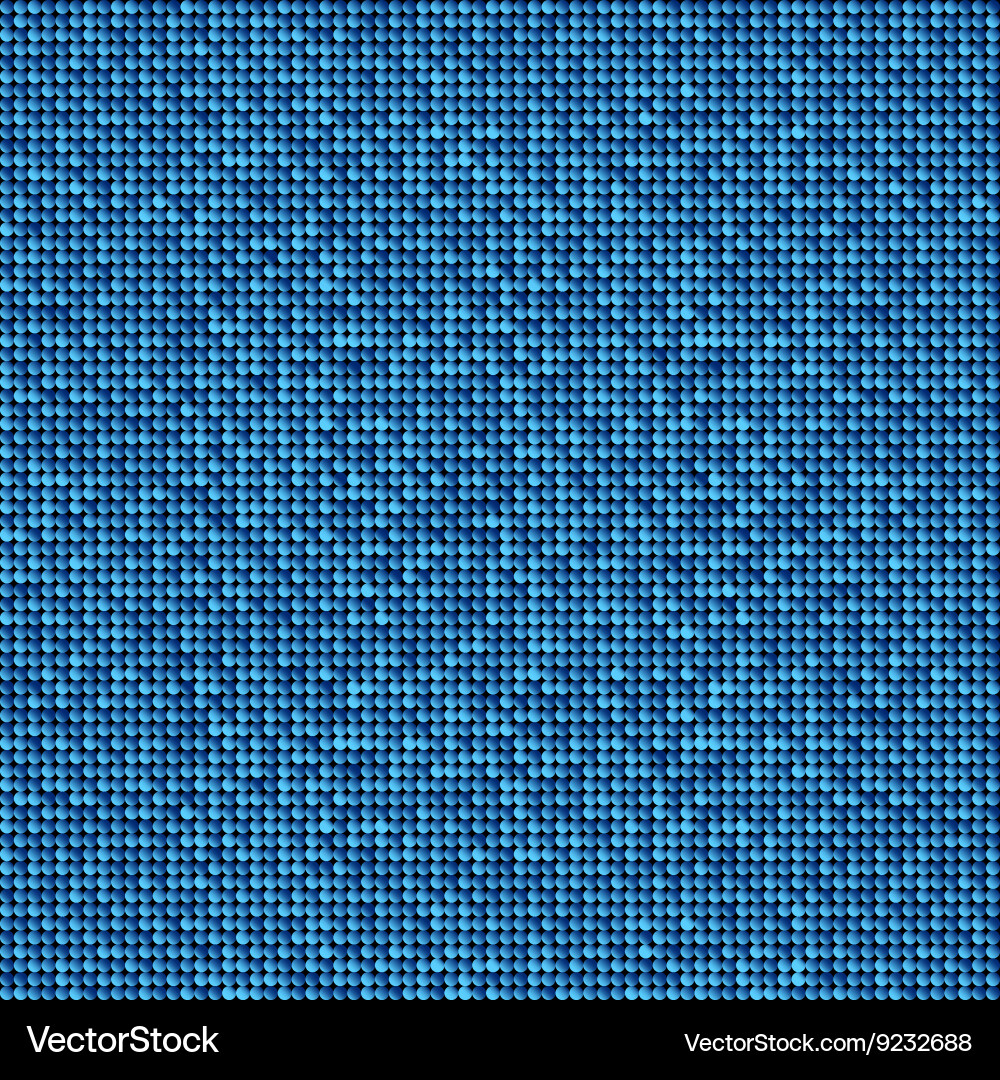 Shiny Blue Sequins Background Royalty Free Vector Image