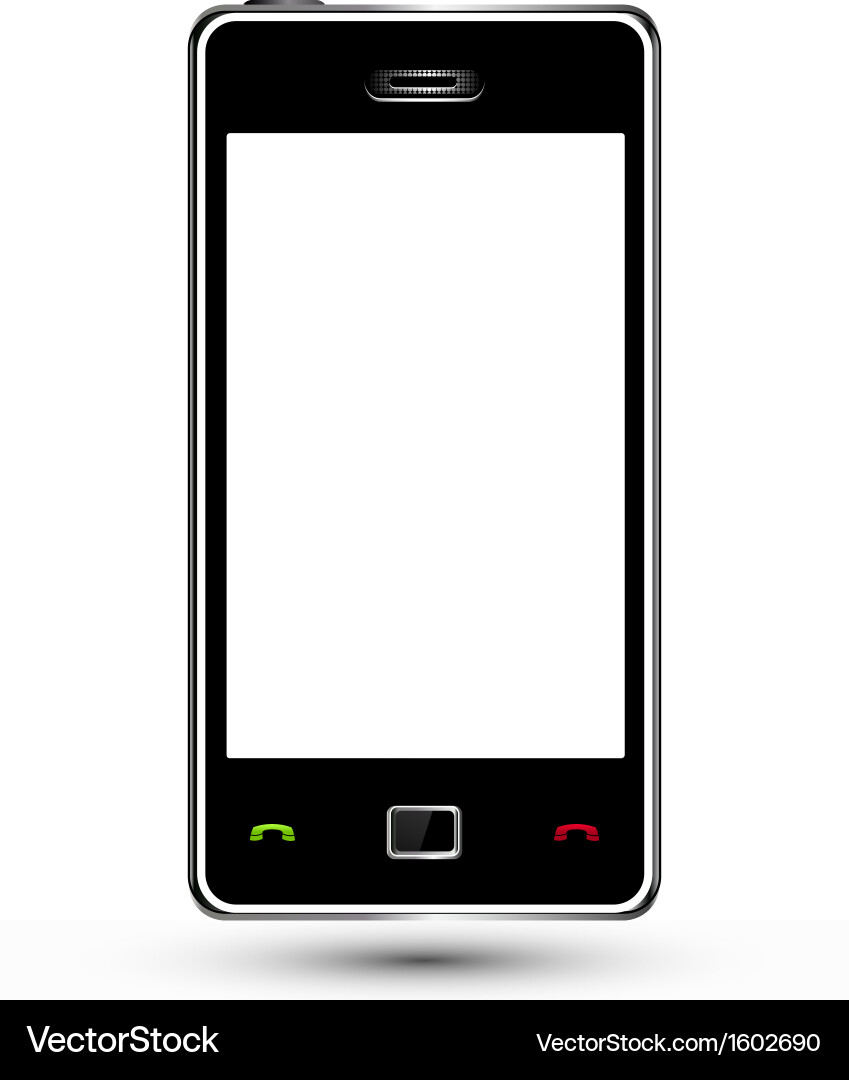 Smartphone frame Royalty Free Vector Image - VectorStock