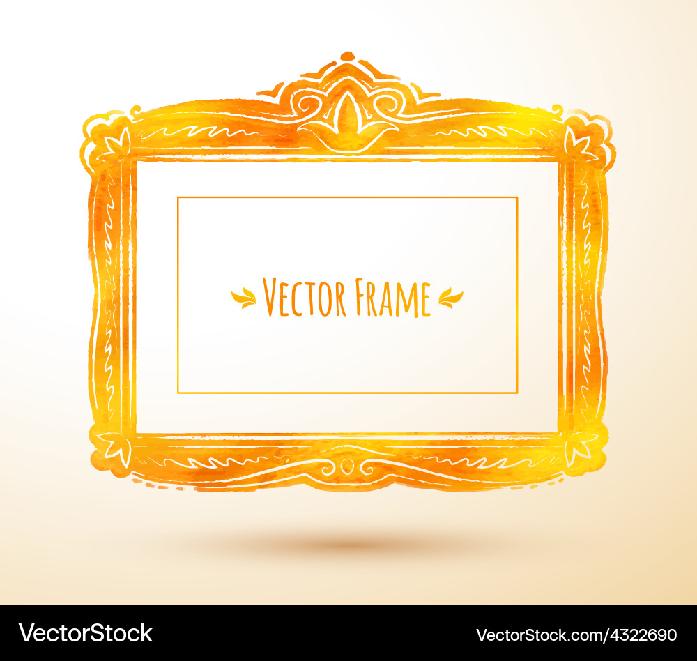 Vintage frame Royalty Free Vector Image - VectorStock