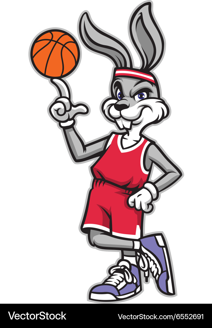 Rabbit Sports Mascot Vector Images (over 620)