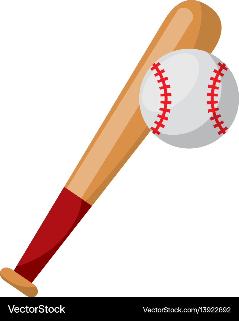 Baseball Bat Icon Royalty Free Vector Image - VectorStock