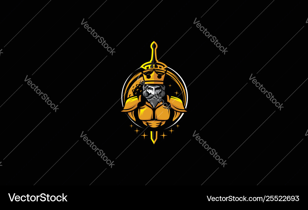 Royal King Esports Logo – Royalty-Free Vector | VectorStock