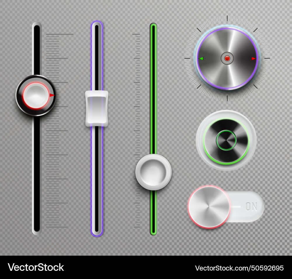 Dashboard elements set Royalty Free Vector Image