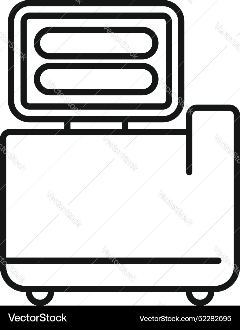 Laboratory equipment showing centrifuge machine Vector Image
