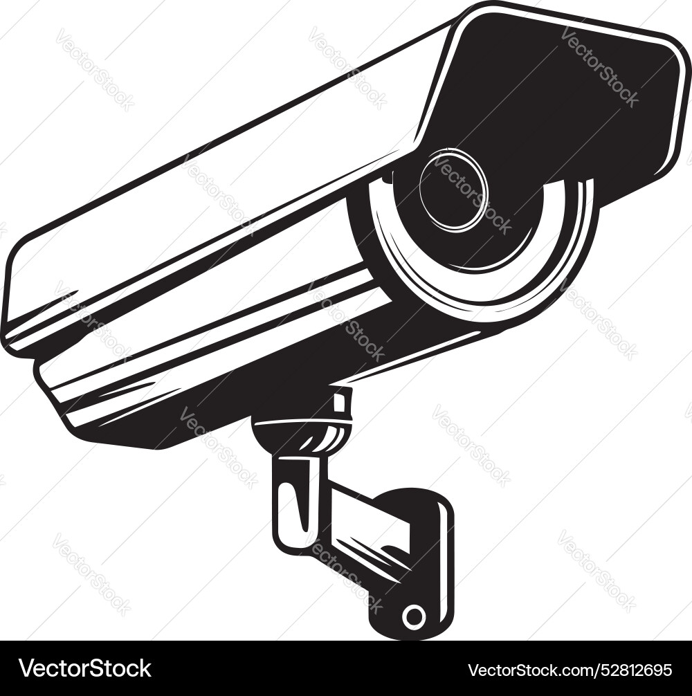 Vigilantwatch surveillance logo securevision Vector Image