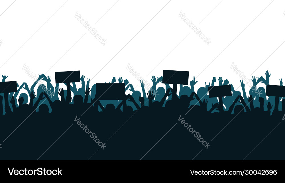 Protest and strike demonstration revolution Vector Image