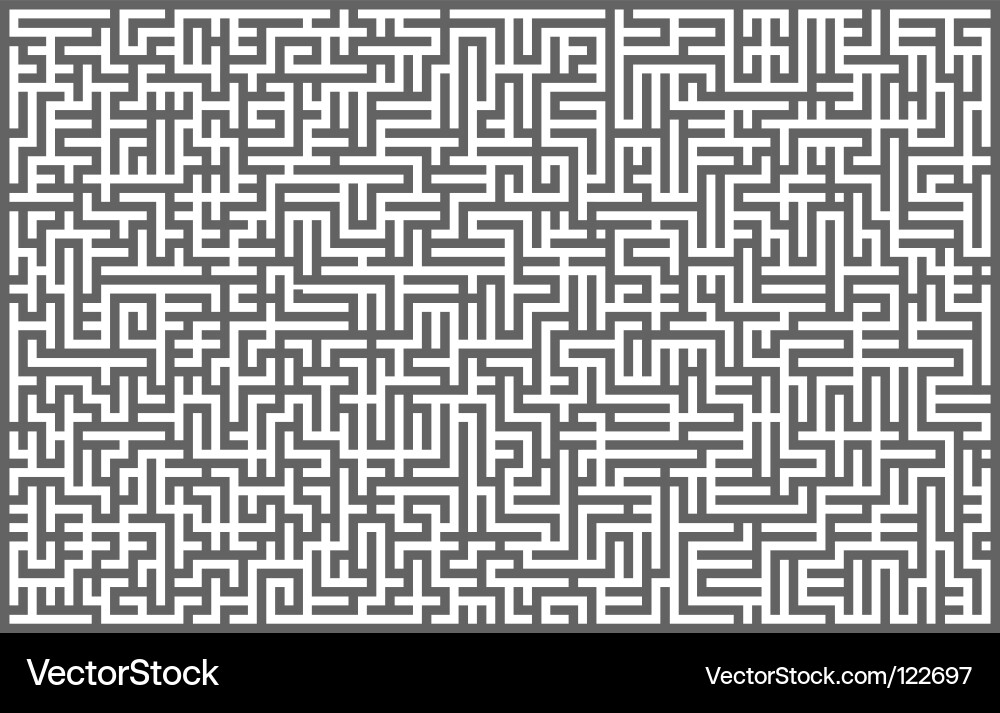 Maze background Royalty Free Vector Image - VectorStock