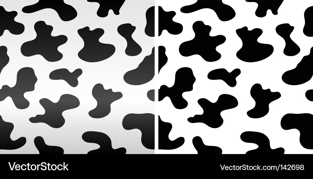 Cow patterns Royalty Free Vector Image - VectorStock