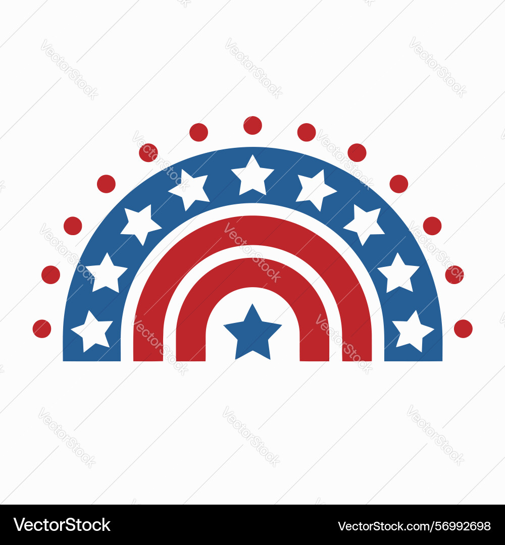 American Flag Arch Vector Images (over 350)