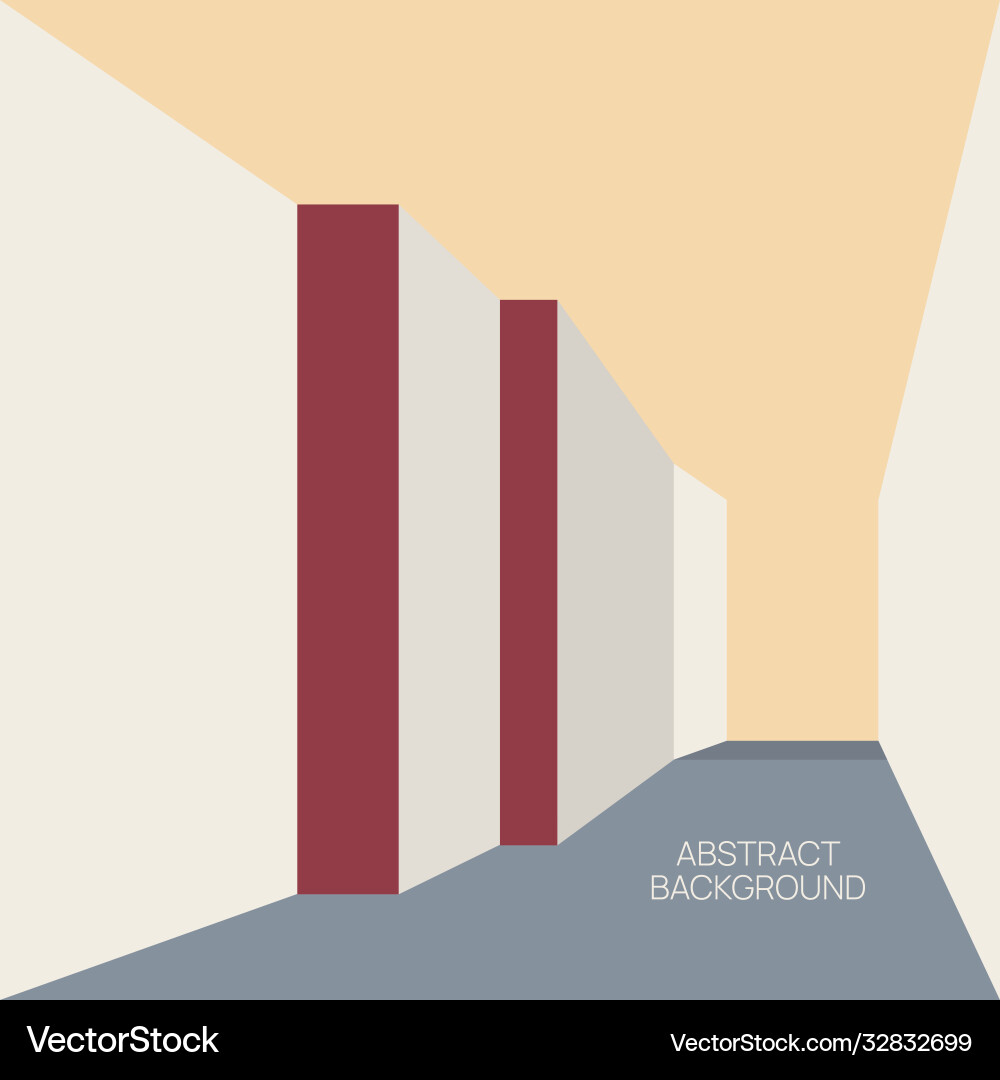 Abstract cubism background Royalty Free Vector Image