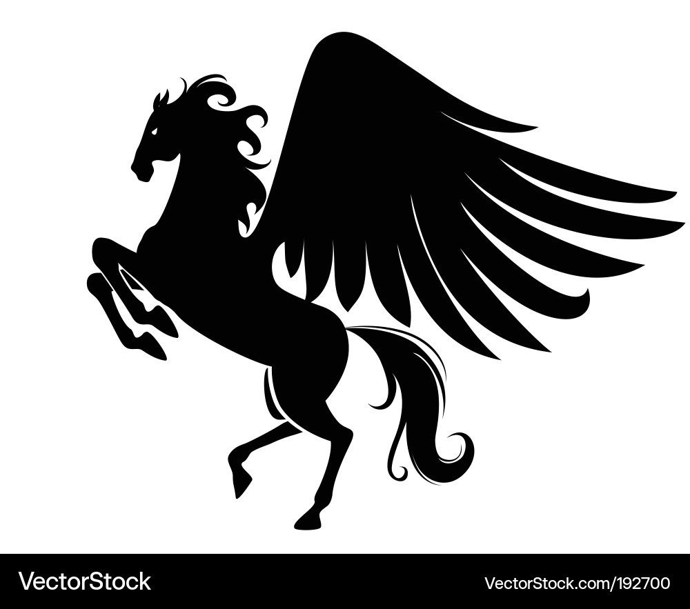 Pegasus Royalty Free Vector Image - VectorStock