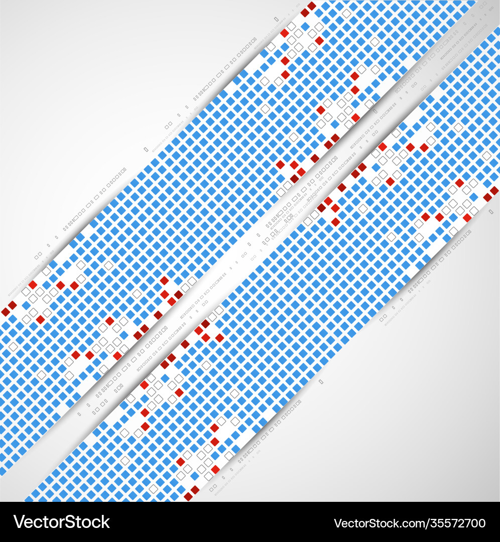 Pixel theme background Royalty Free Vector Image