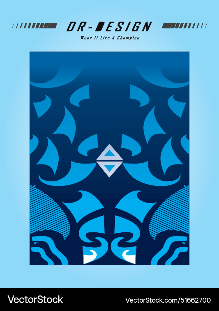 Sublimation creative t-shirt design Royalty Free Vector