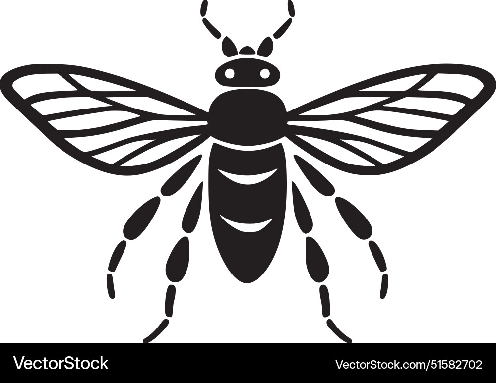 Fly - high quality logo ideal for t-shirt Vector Image