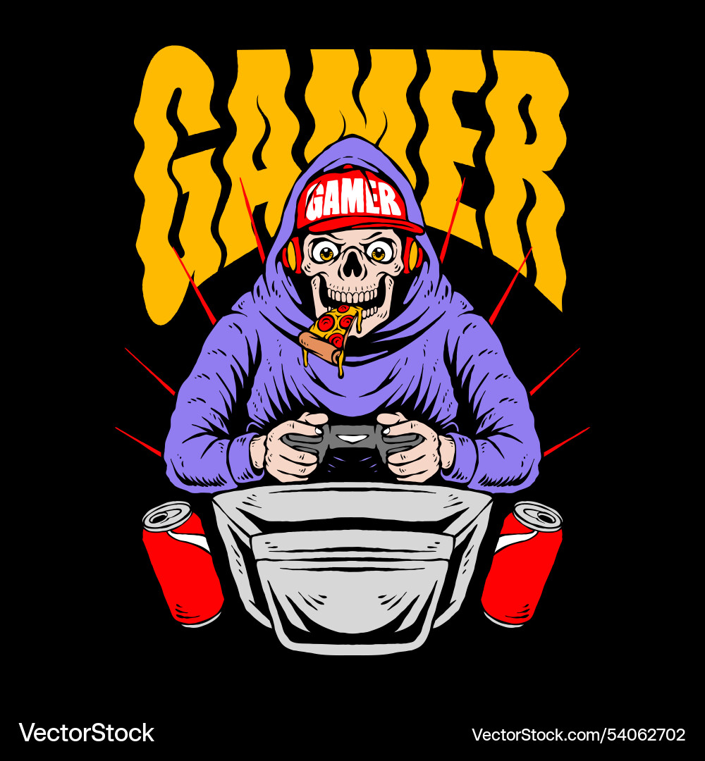 Gamers Royalty Free Vector Image - VectorStock