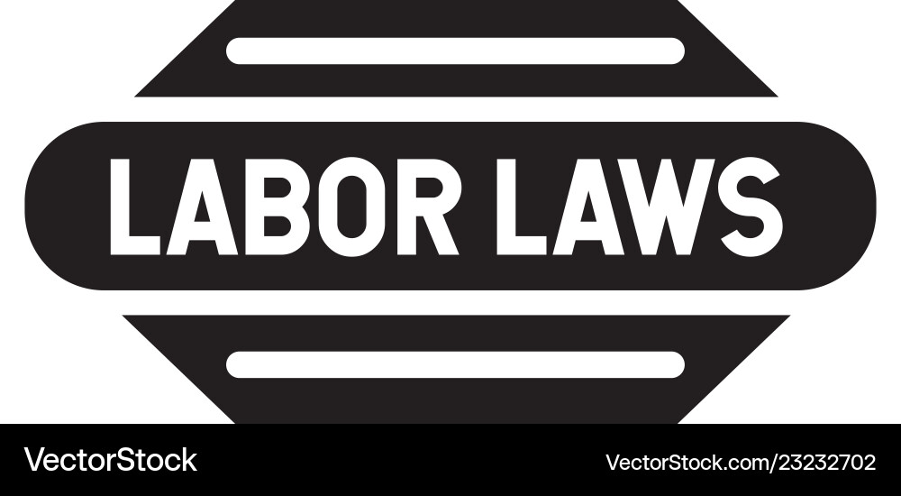 Labor laws stamp Royalty Free Vector Image - VectorStock
