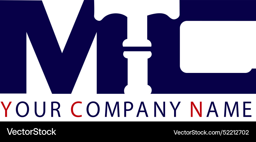 Mtc logo Royalty Free Vector Image - VectorStock