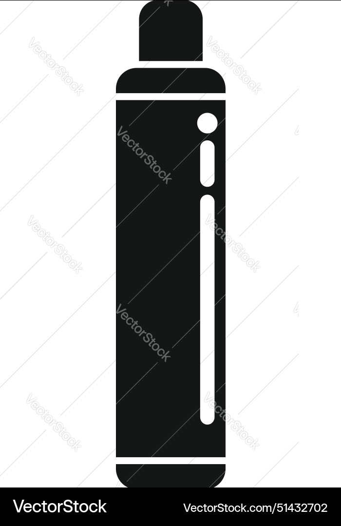 Vape pen icon isolated on white background Vector Image