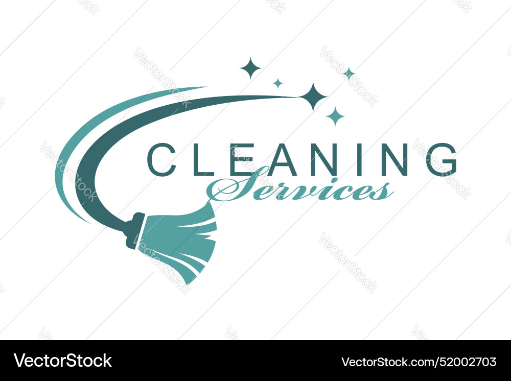 Cleaning service design Royalty Free Vector Image