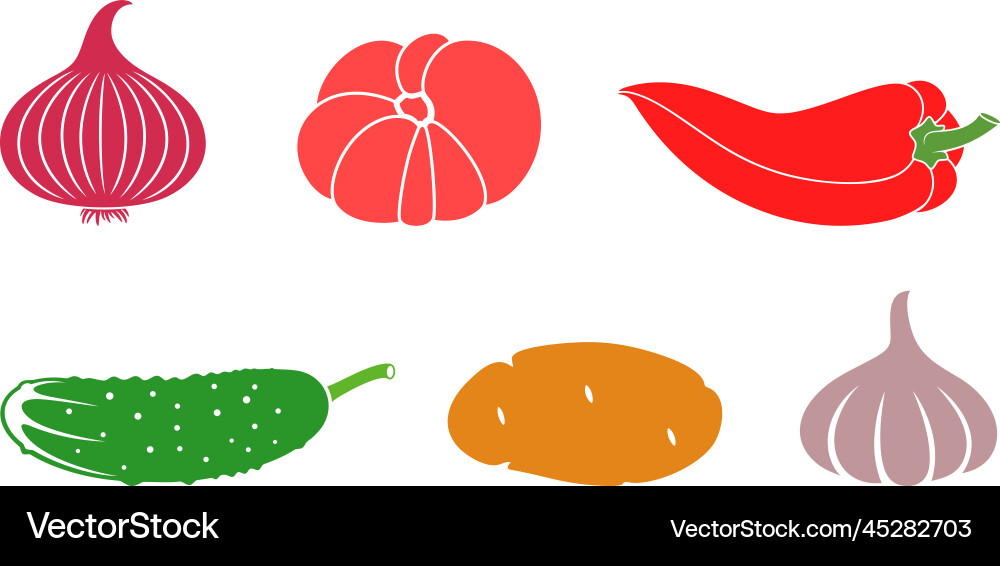Vegetable Royalty Free Vector Image - VectorStock
