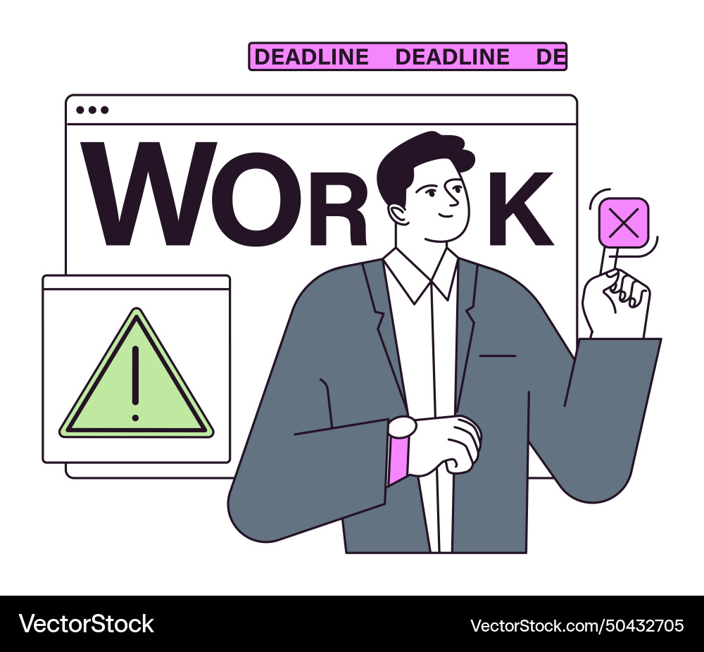 Employee efficiency business productive Royalty Free Vector