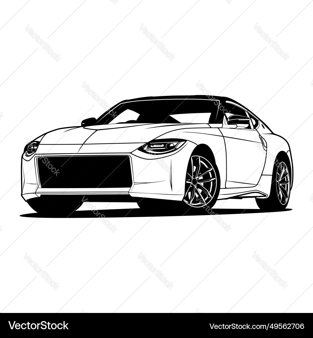 Cartoon car Royalty Free Vector Image - VectorStock