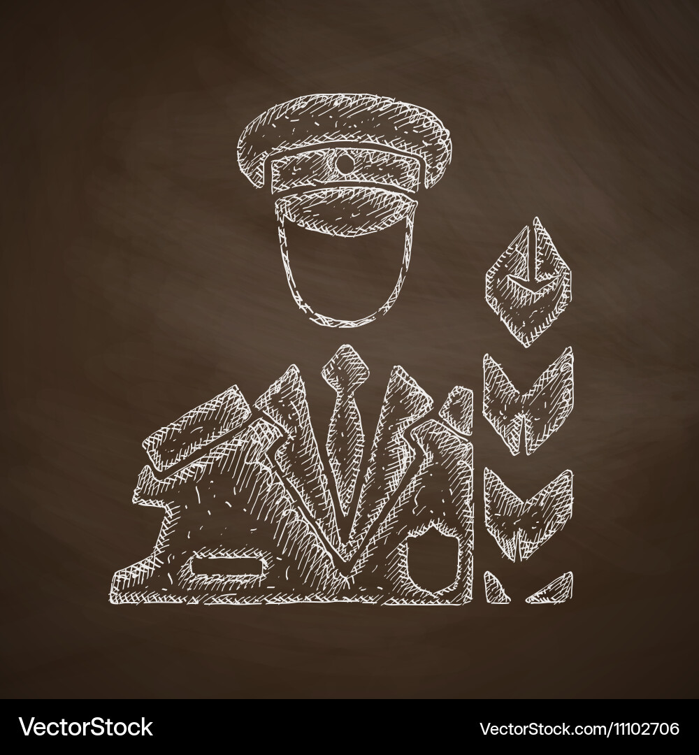 Customs inspector icon Royalty Free Vector Image
