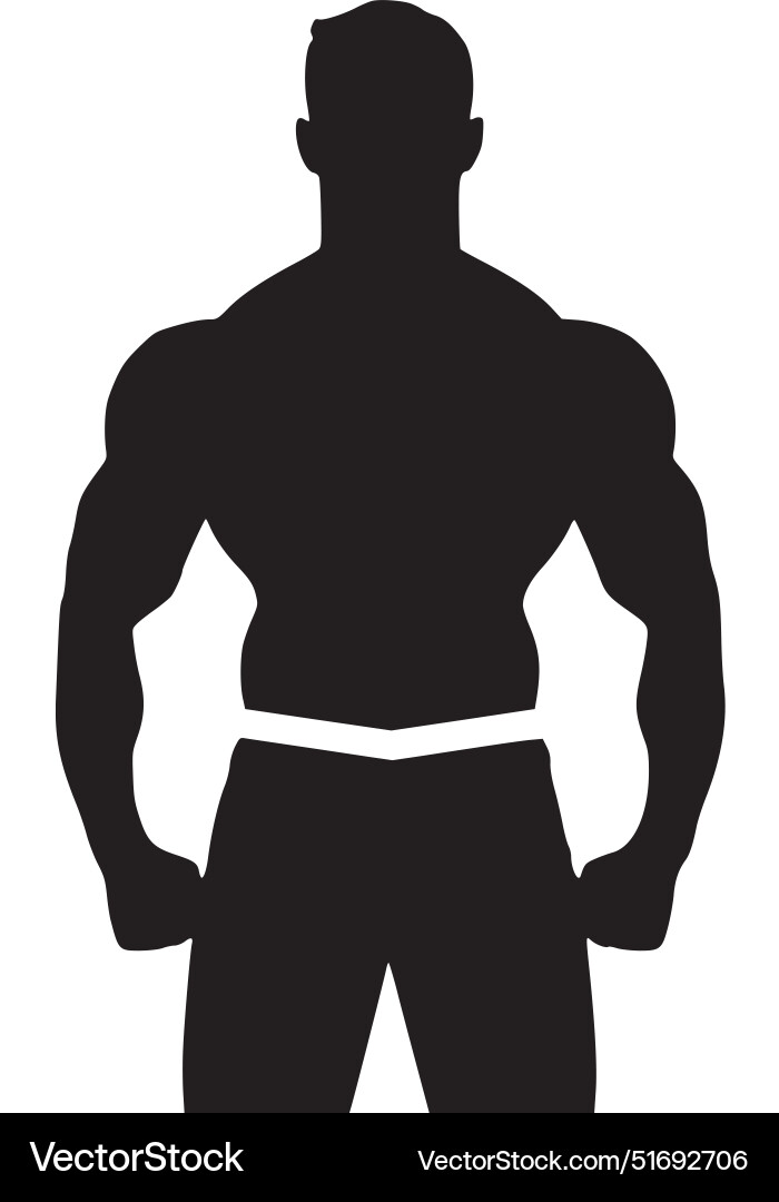 Gym - black and white isolated icon Royalty Free Vector