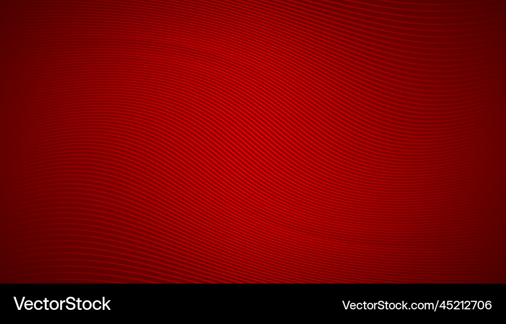 Red Line Curve Background Royalty Free Vector Image