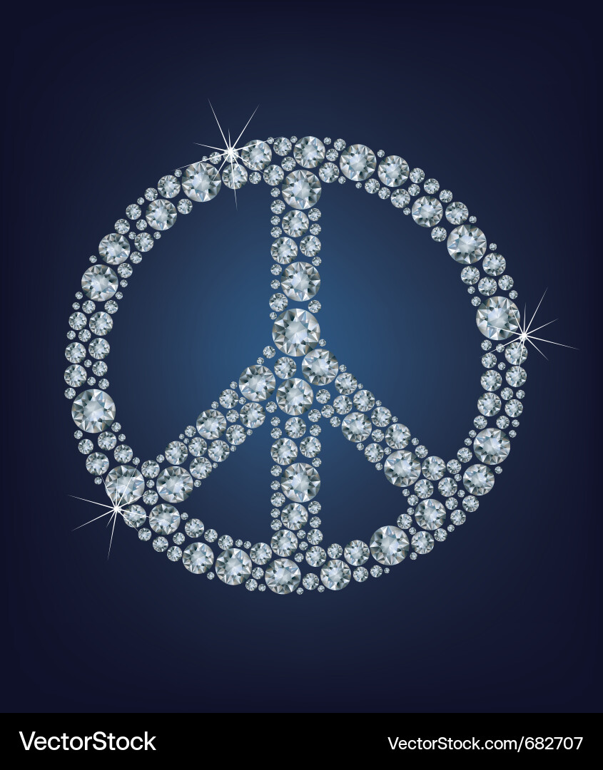 Peace sign Royalty Free Vector Image - VectorStock