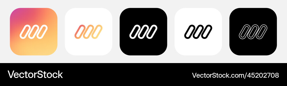 App icon mojo Royalty Free Vector Image - VectorStock