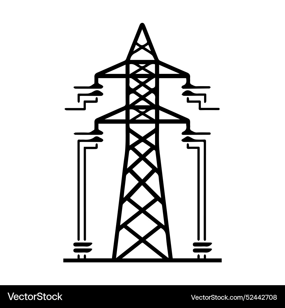 Energy icon or modern line symbol art Royalty Free Vector