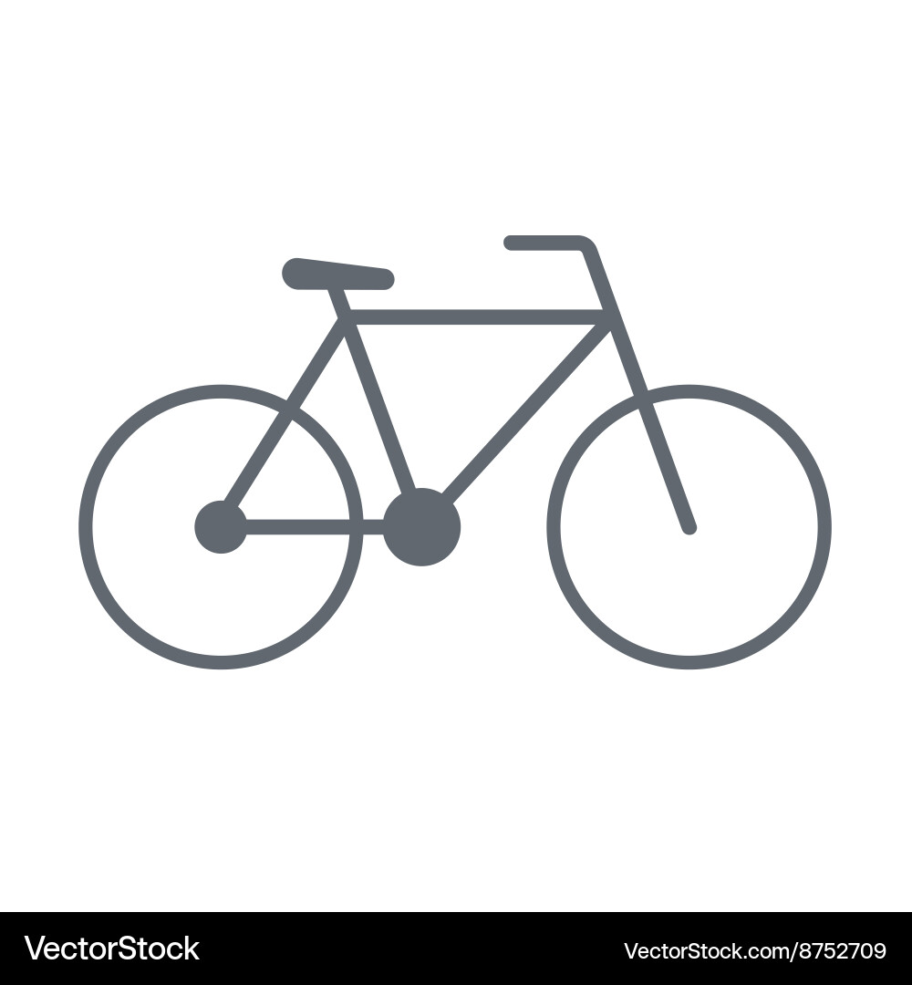 Bike icon Royalty Free Vector Image - VectorStock