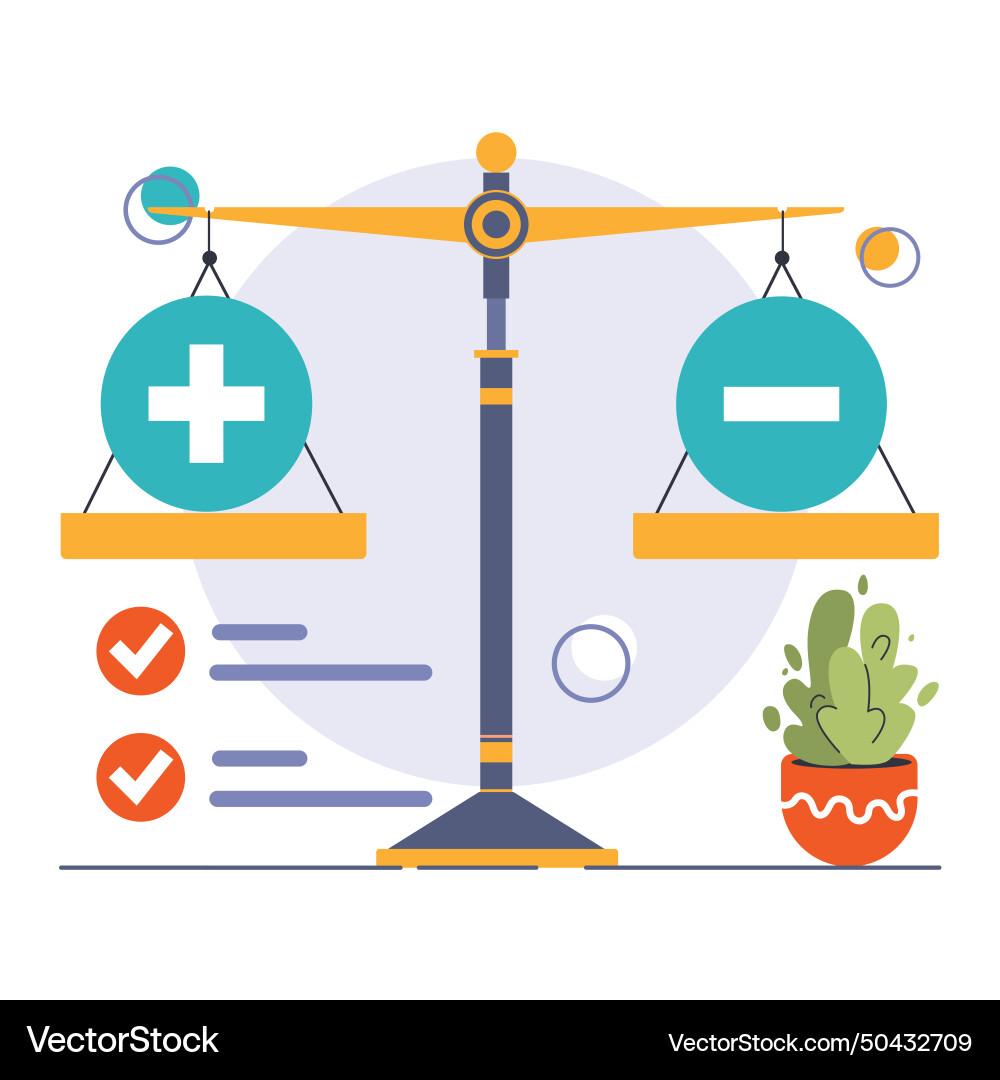 Decision-making strategic thinking brainstorming Vector Image