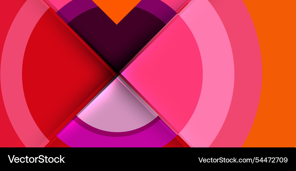 Target circle geometric abstract shapes Royalty Free Vector