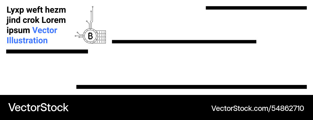 Abstract diagram with grid letter b and black Vector Image