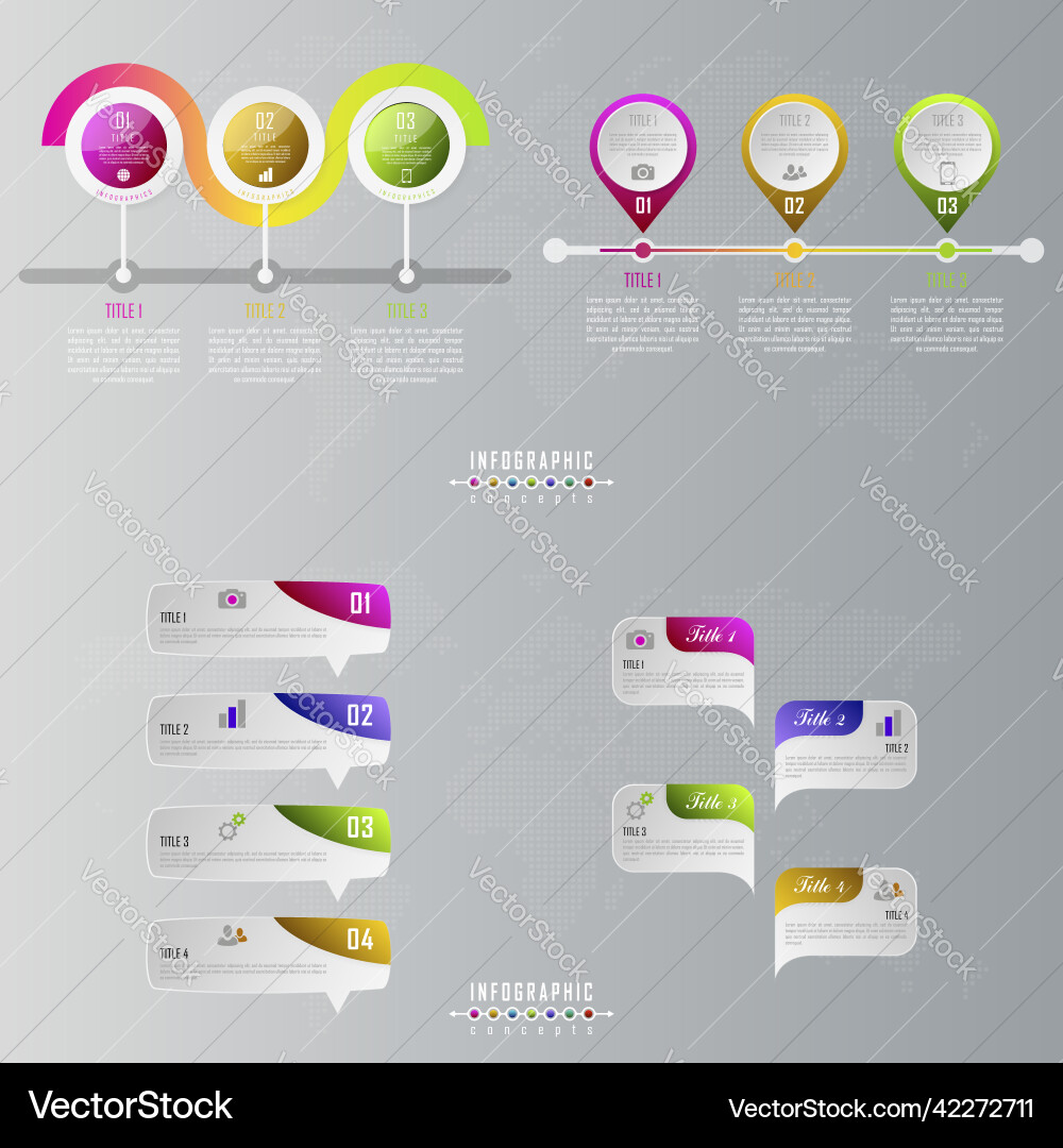 Infographic timeline template for chart diagram Vector Image