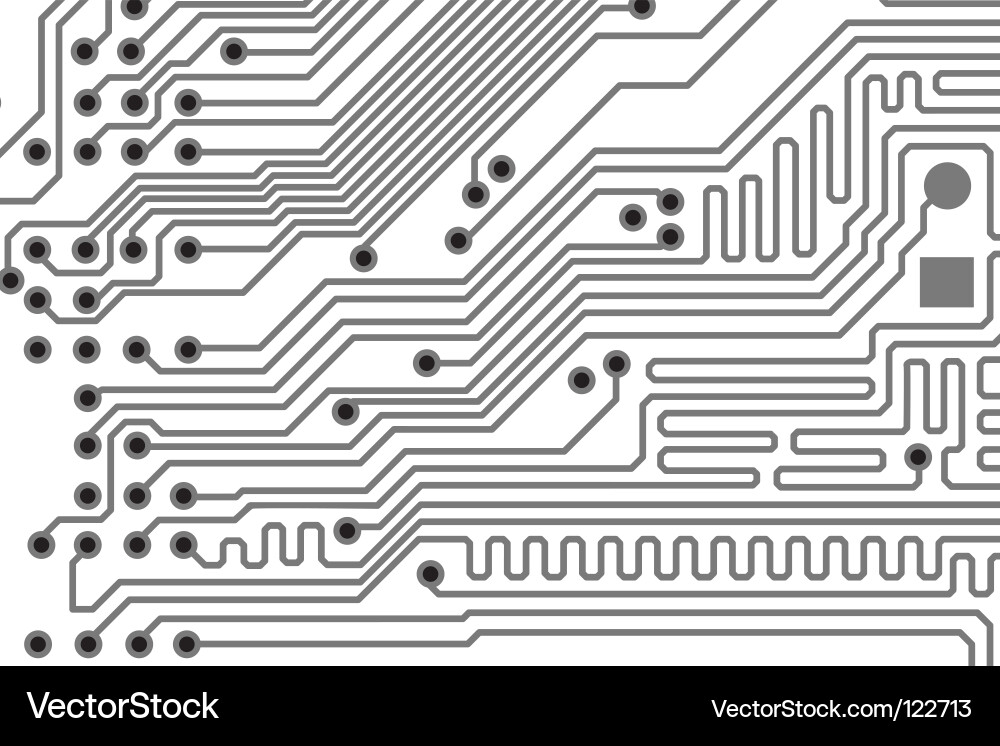 Printed board background Royalty Free Vector Image