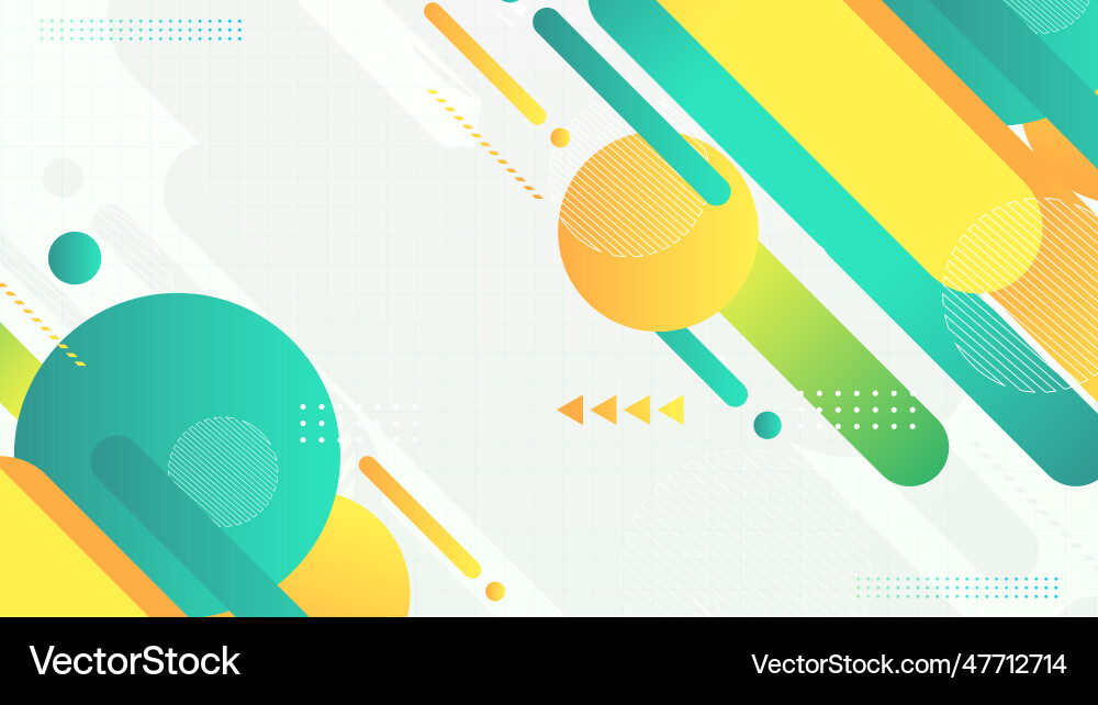 Abstract shape gradient background Royalty Free Vector Image