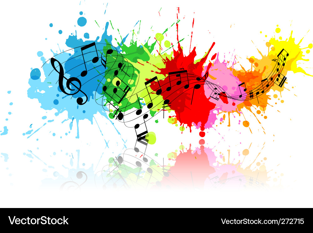 Grunge music Royalty Free Vector Image - VectorStock