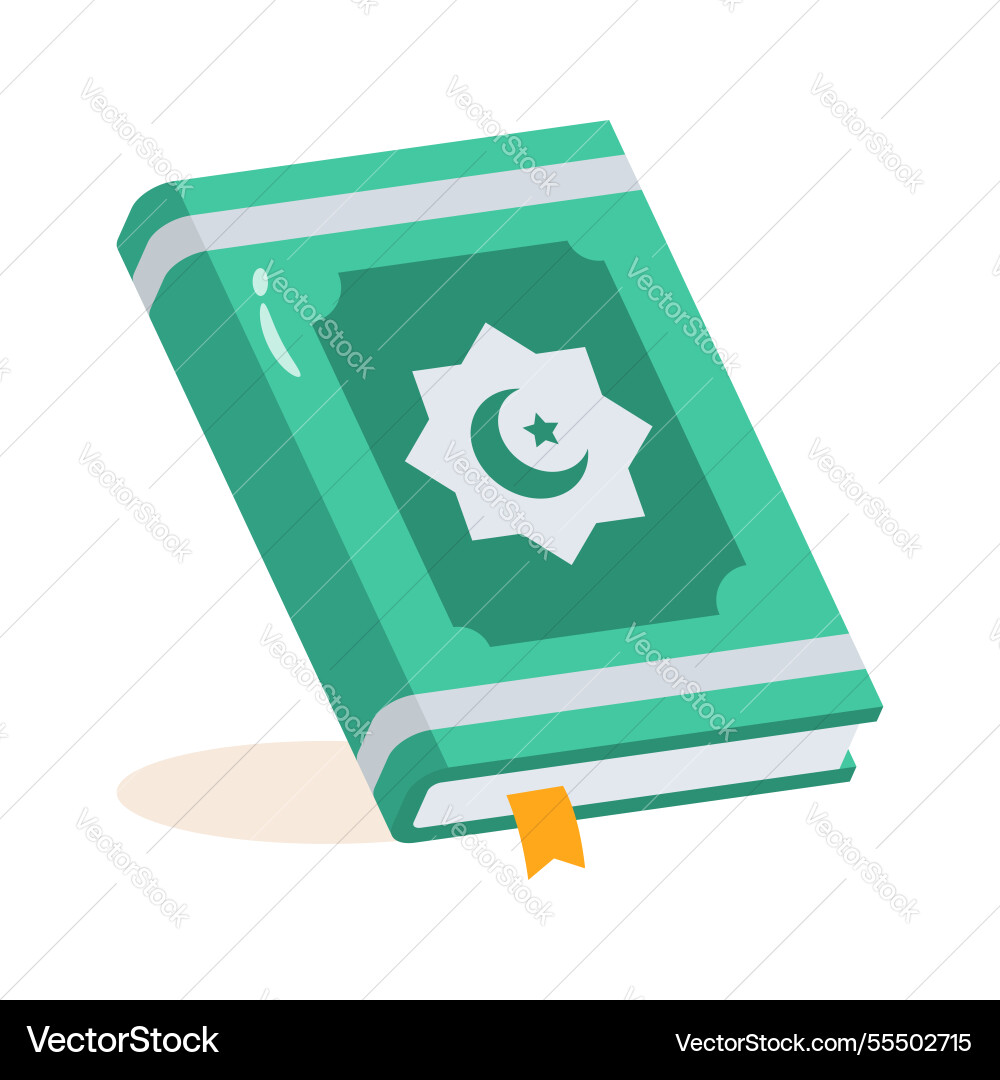 Holy quran Royalty Free Vector Image - VectorStock