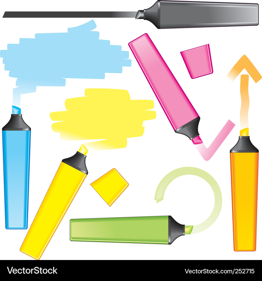 Marker Royalty Free Vector Image - VectorStock