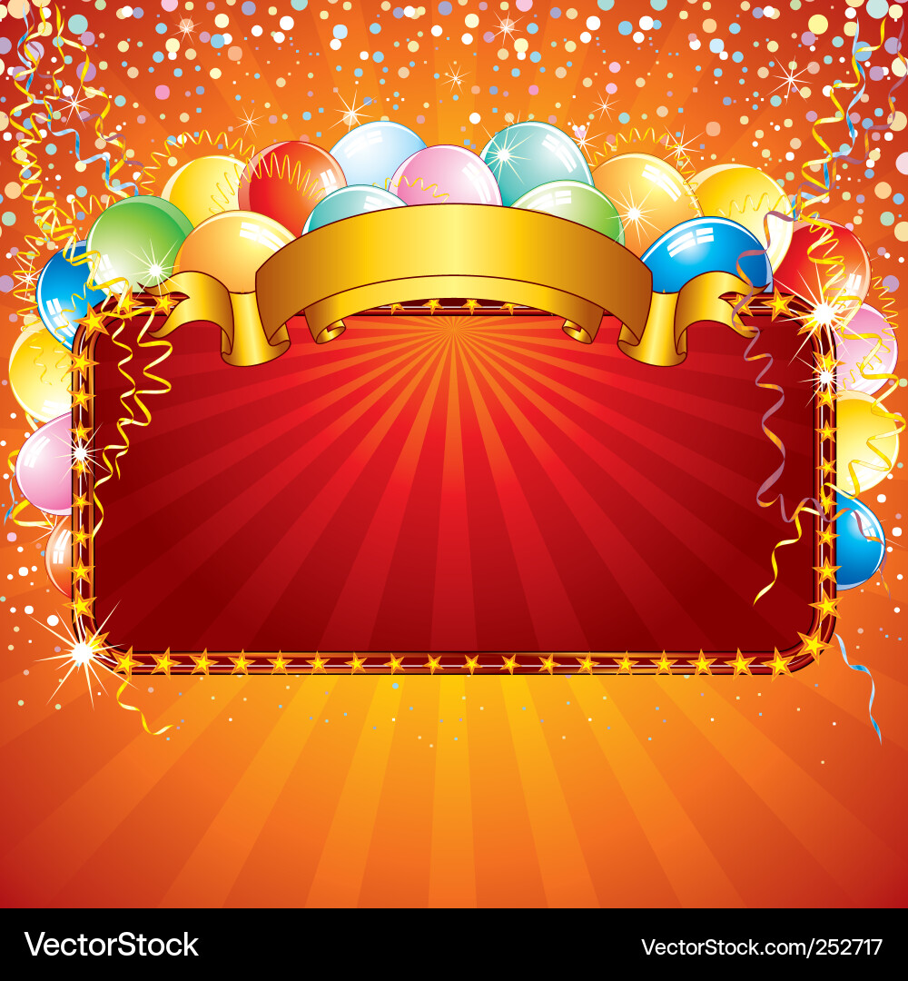 Celebration Party Background Royalty Free Vector Image